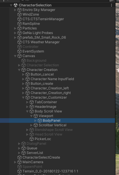 Character Creation Scene - HNGamers